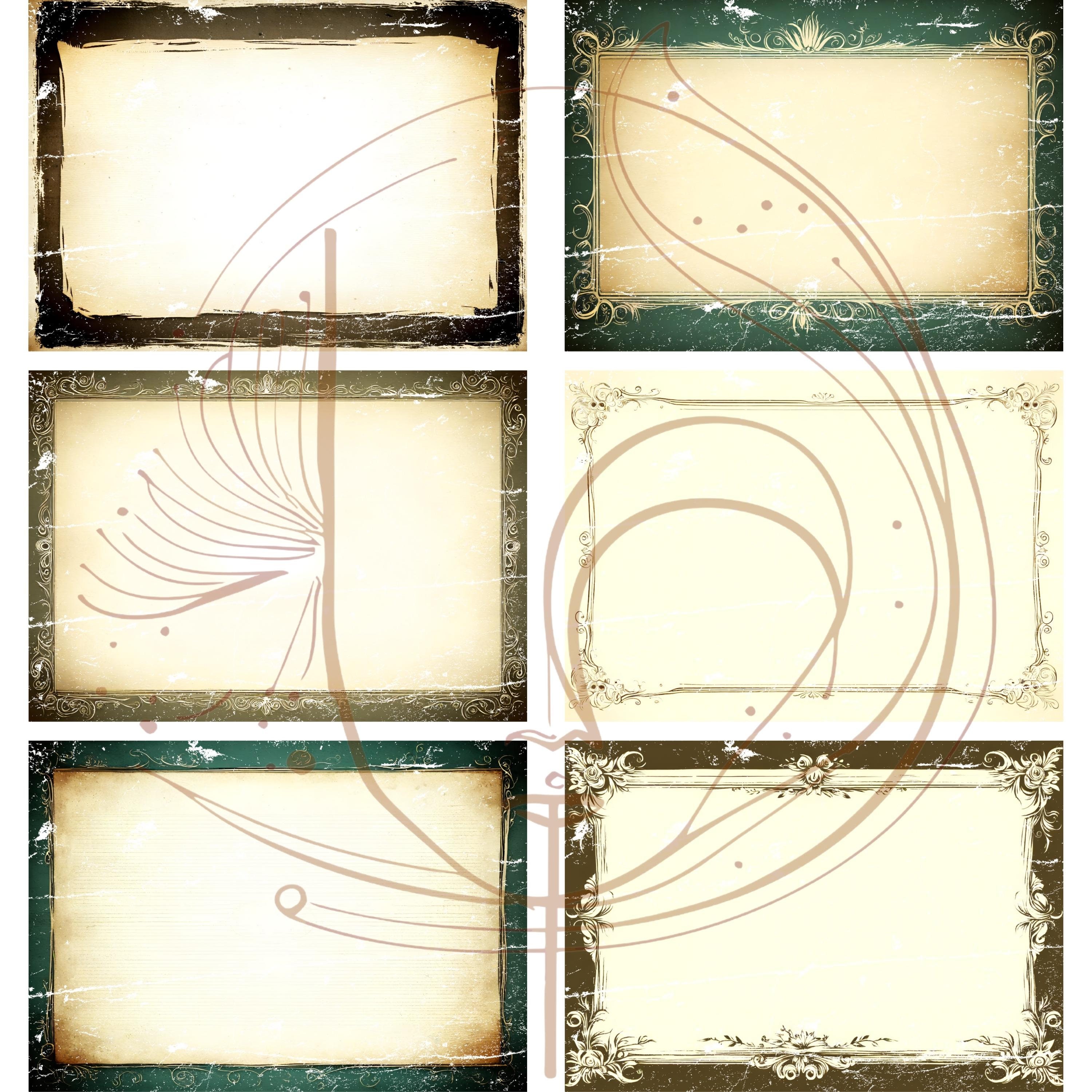Vintage JUNK JOURNAL printable Jpg Vintage Digital Paper, Scrapbook ...