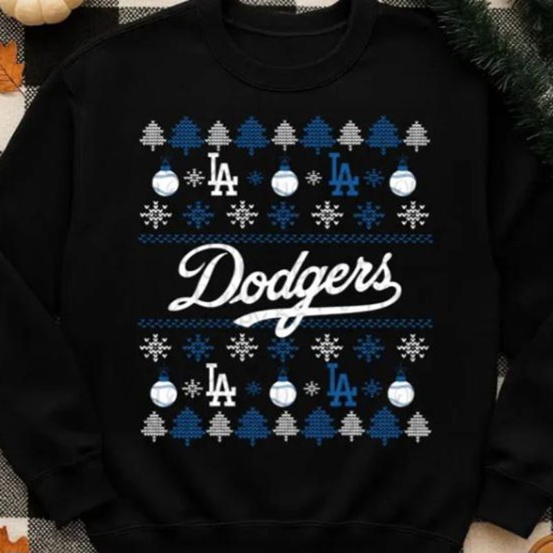 Dodgers Christmas Logo Png - Etsy