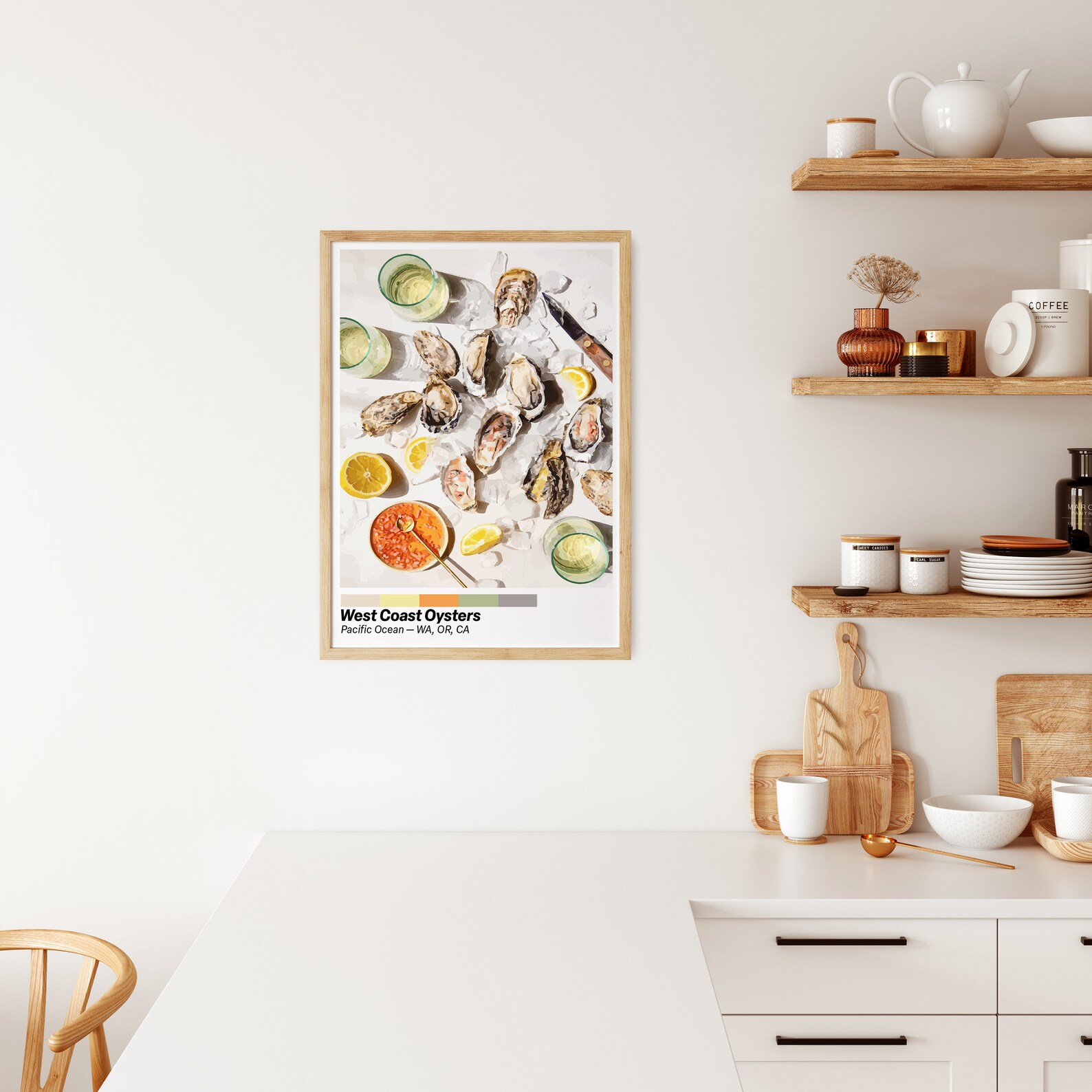 Shucks! | Modern Kitchen Art | Vintage, Chic, Kitchen Art | Trendy ...