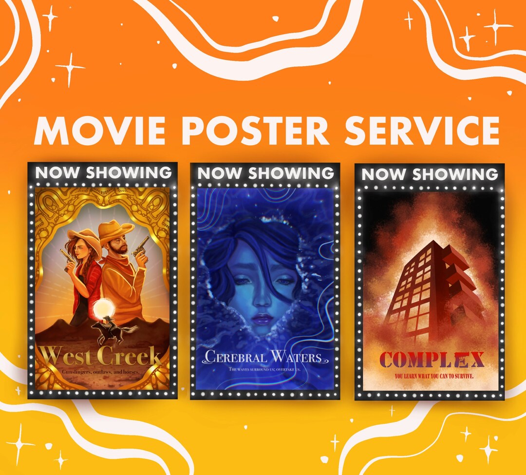 Custom Movie Poster Gift - Illustrated Movie Poster- Illustrated Book ...