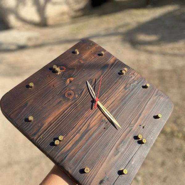 Bullet Clock - Etsy