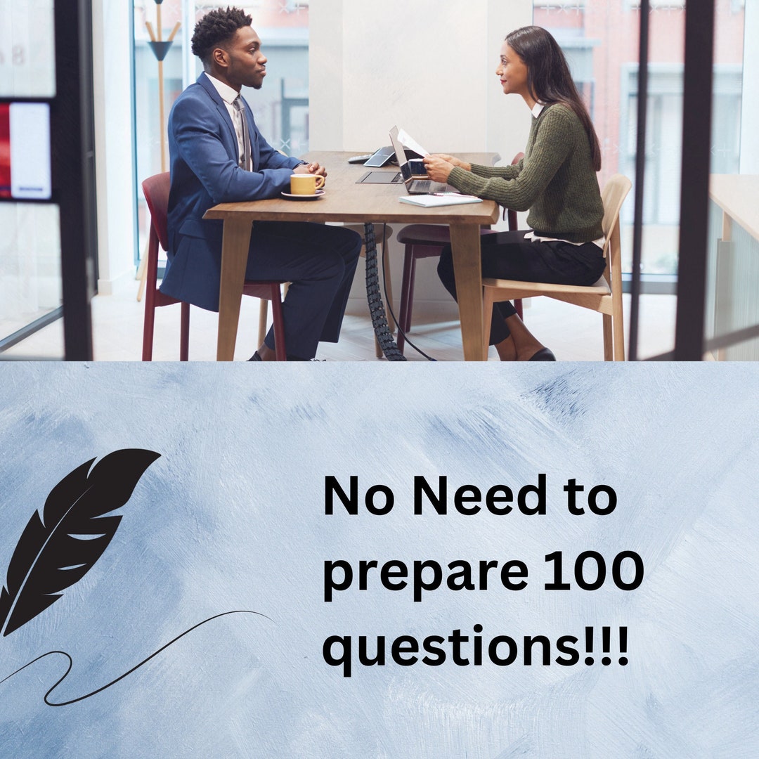 Interview Guide to Get You a Job Offer! - Etsy