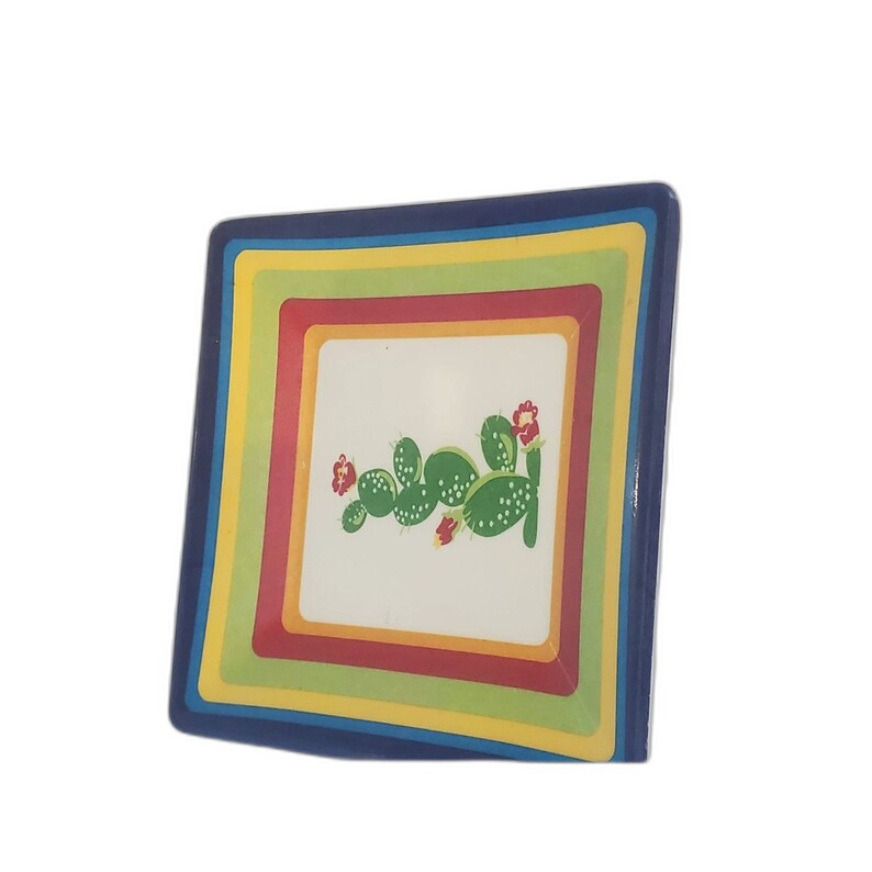 2003 Target 'summer Fiesta' Appetizer Plates Melamine Set of 5 ...