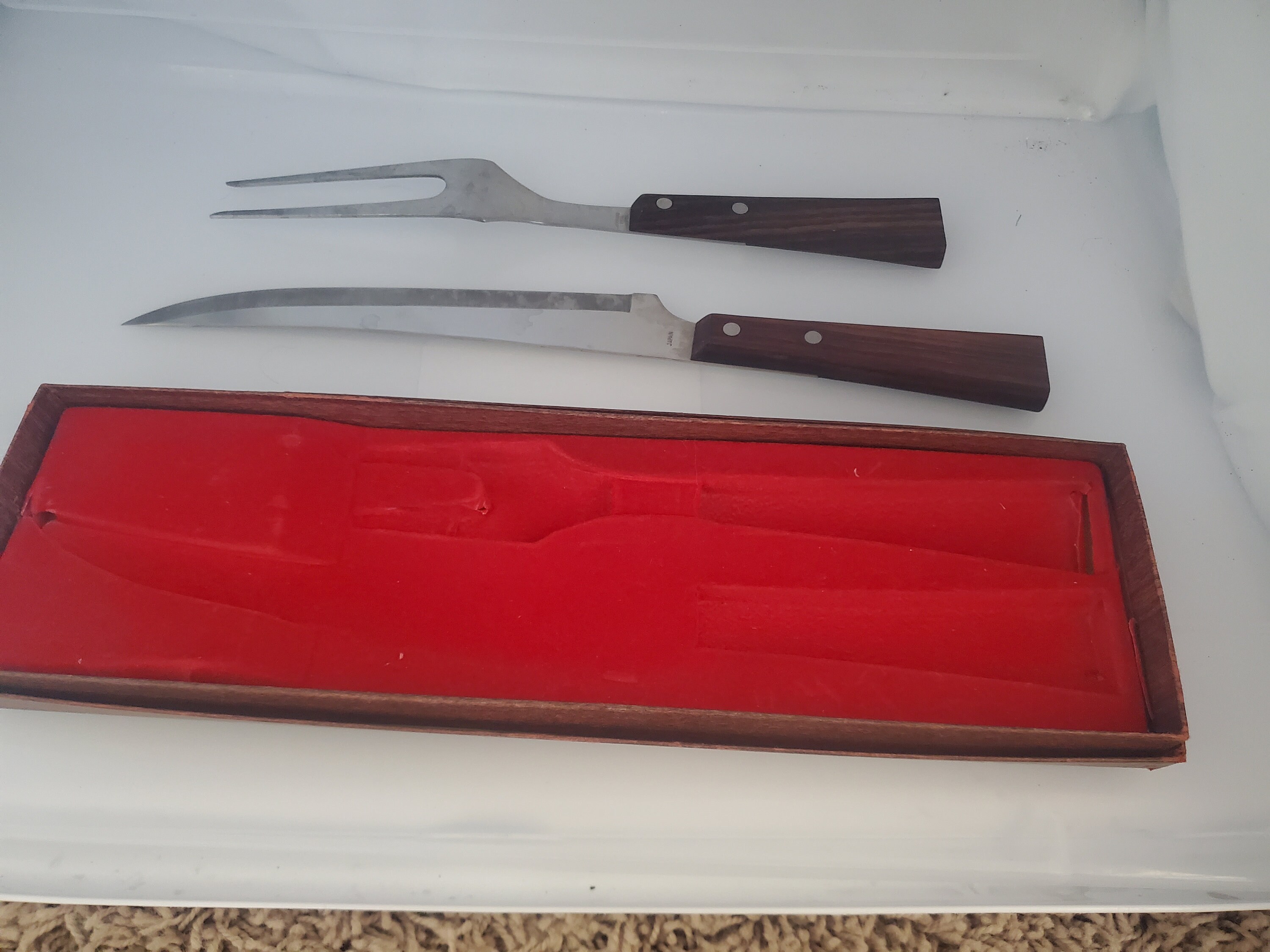 Vintage Burnco Steak and Rib Knife Set - Etsy