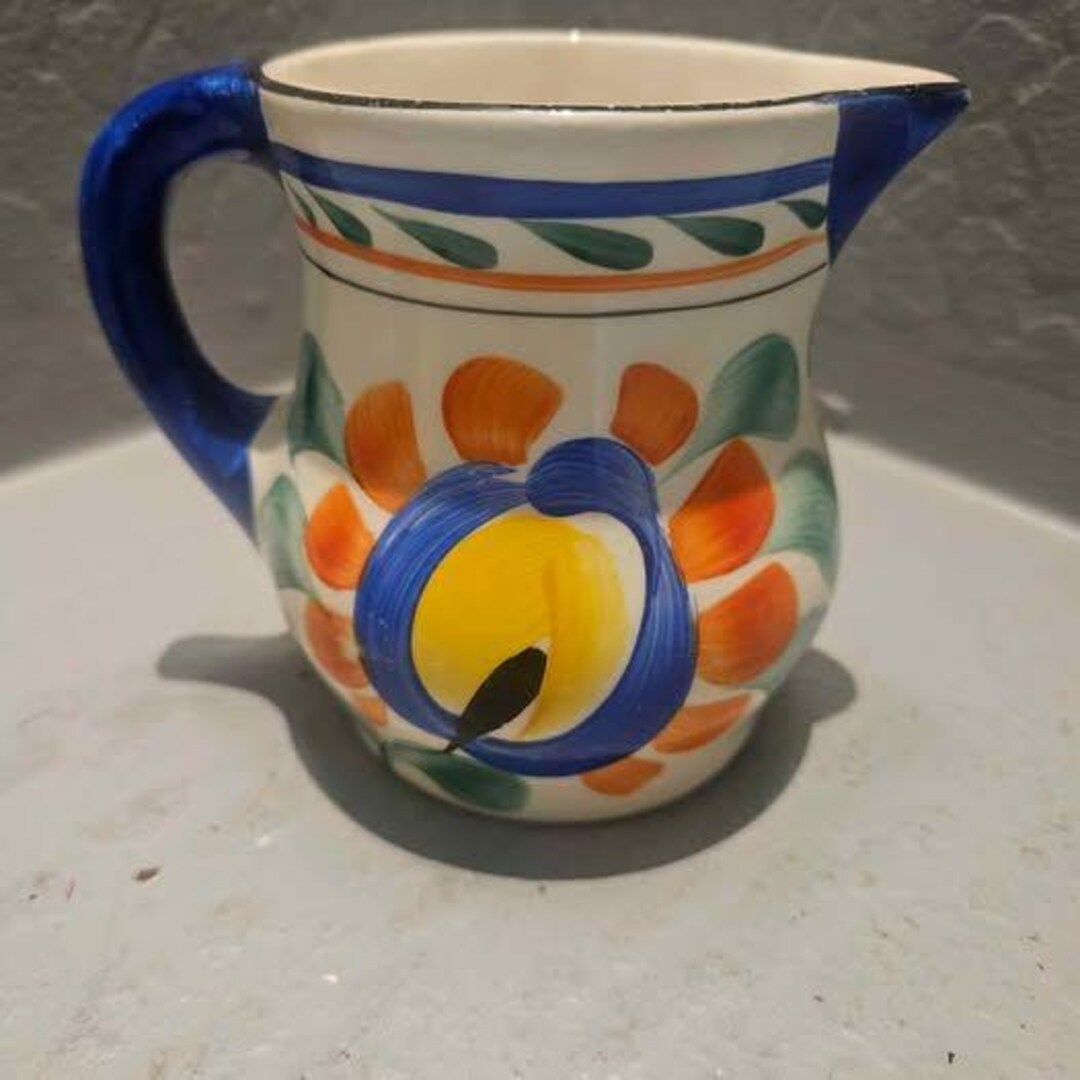 Bern Pottery Czechoslavakia Miniature Pitcher Hand-painted - Etsy
