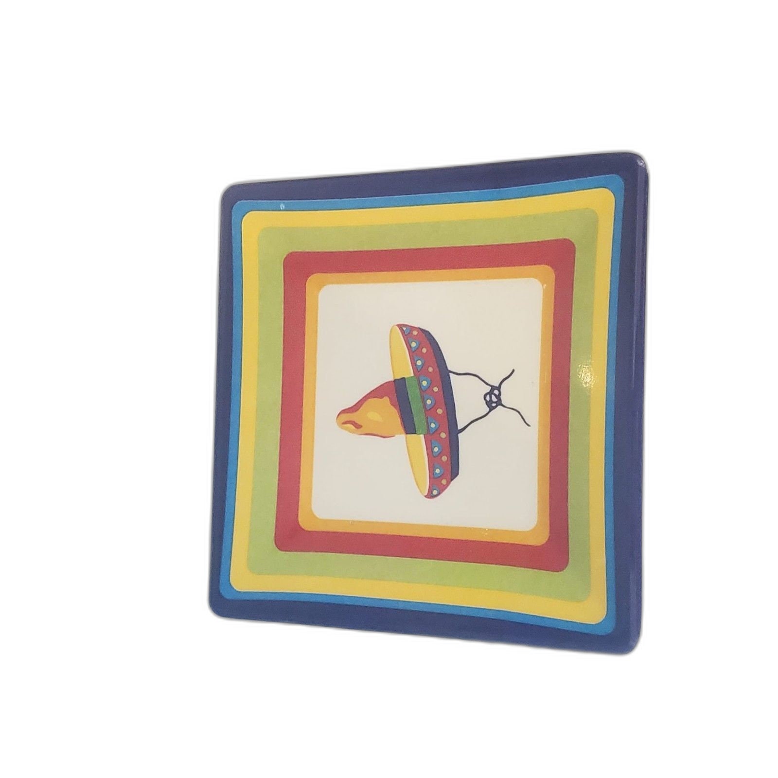 2003 Target 'summer Fiesta' Appetizer Plates Melamine Set of 5 ...