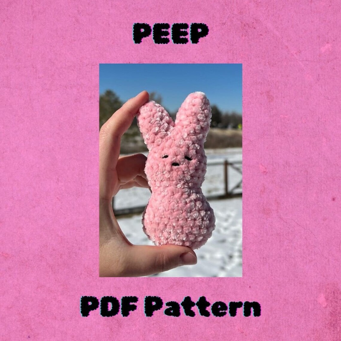PDF Peep Pattern - Etsy