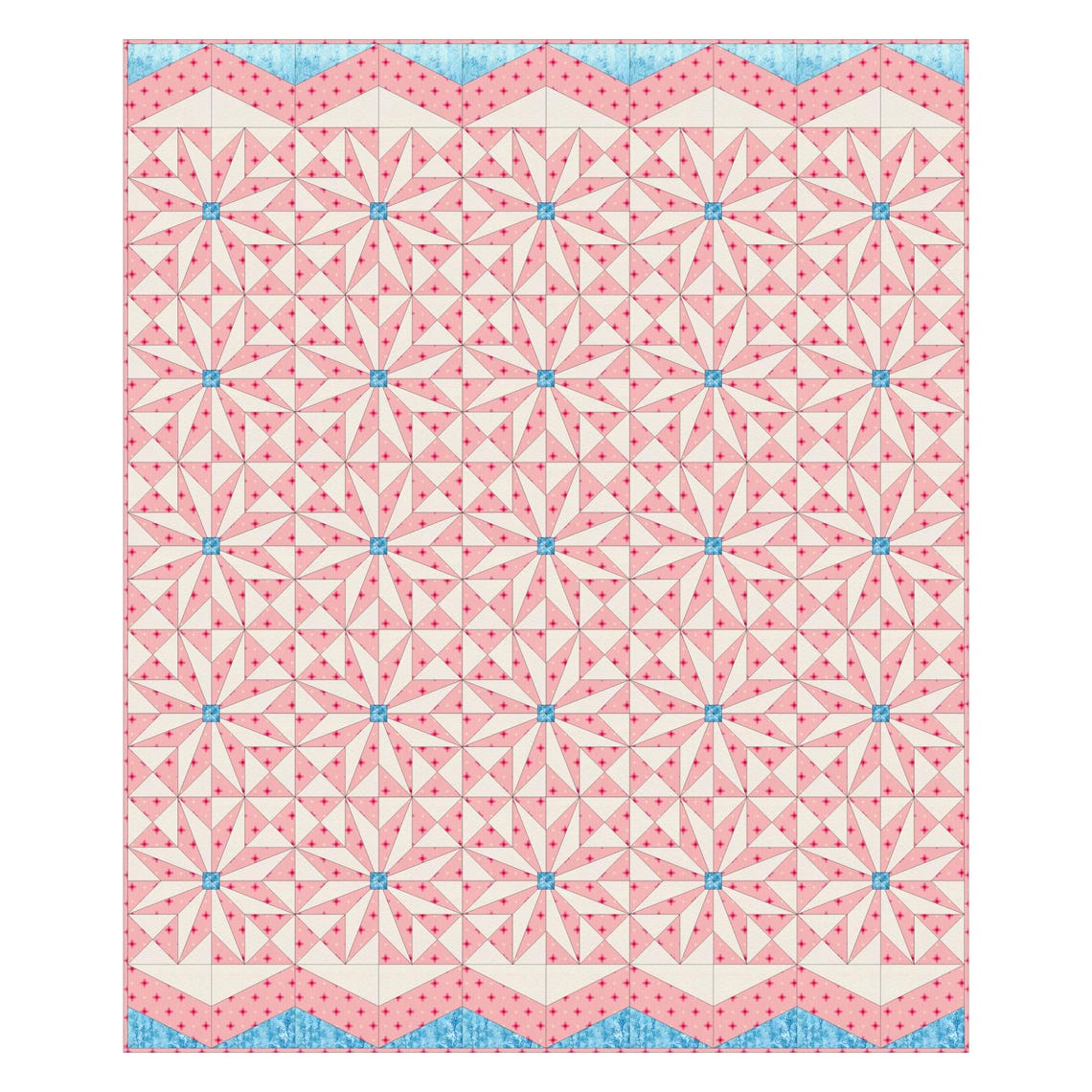 Oh My Stars! Quilt Pattern, Foundation Paper Piecing Pattern, Beginner ...