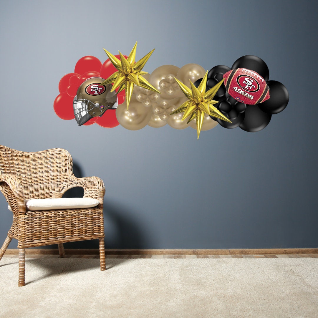 DIY San Francisco 49ers Super Bowl Football Balloon Garland Kit - Etsy