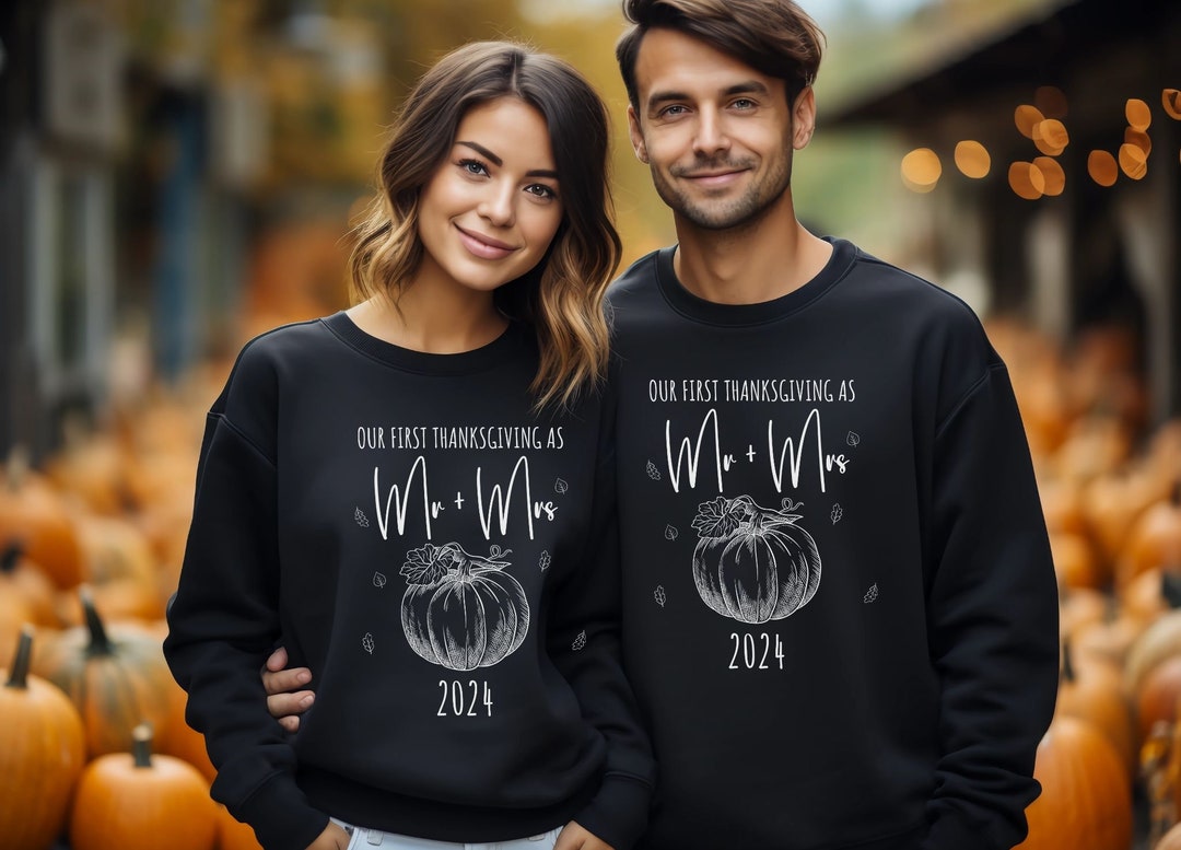 First Thanksgiving Together, Couple Shirts, Family Thanksgiving Shirts ...