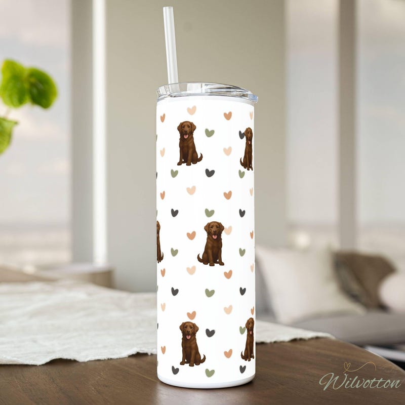 Chocolate Lab Travel Mug - Etsy
