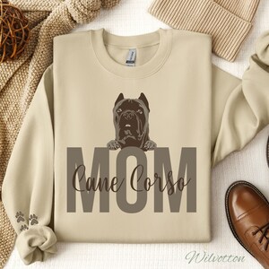 Cane Corso Retriever Dog Personalized Custom Sweatshirt, Cane Corso Dog ...
