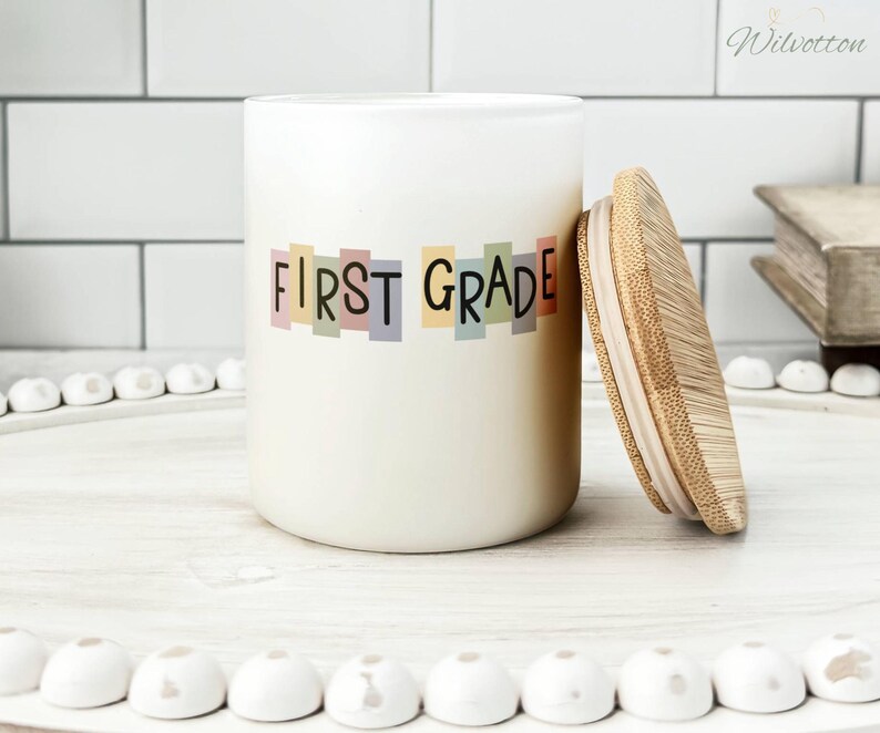 Personalized Teacher Candle, Gift for Teacher, Back to School, Teacher ...