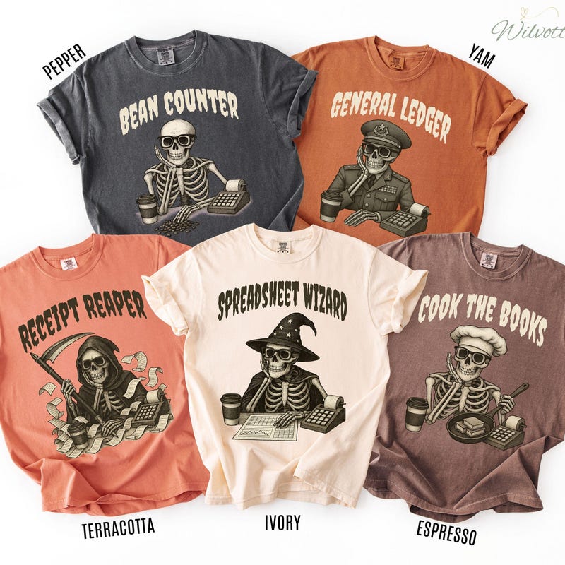 Halloween Tshirt Cpa - Etsy