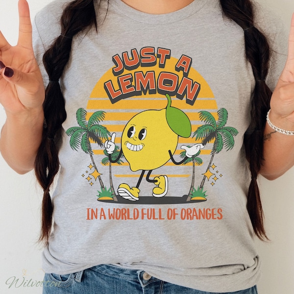 Lemon Shirt - Etsy