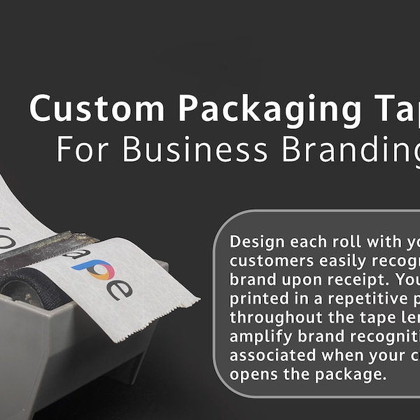 Custom Packing Tape Logo - Etsy
