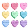 Gen Z Candy Hearts SVG JPG PNG Bundle, Valentines Day Shirt Svg, Gen Z ...