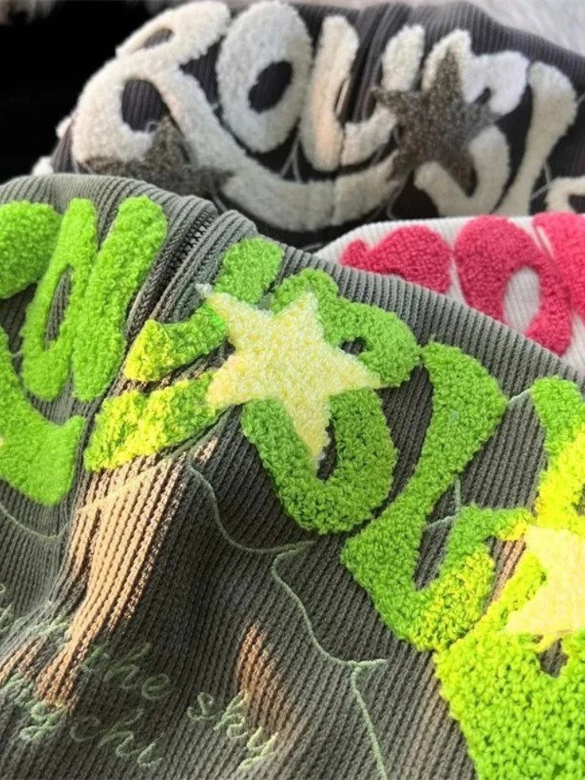 Y2k Harajuku Embroidered Hoodie - Etsy