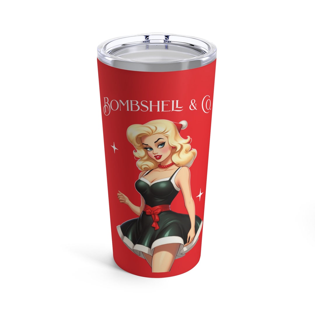 Bombshell Pinup, Holiday Pinup, Retro Pinup, Gifts for Her, Holiday ...