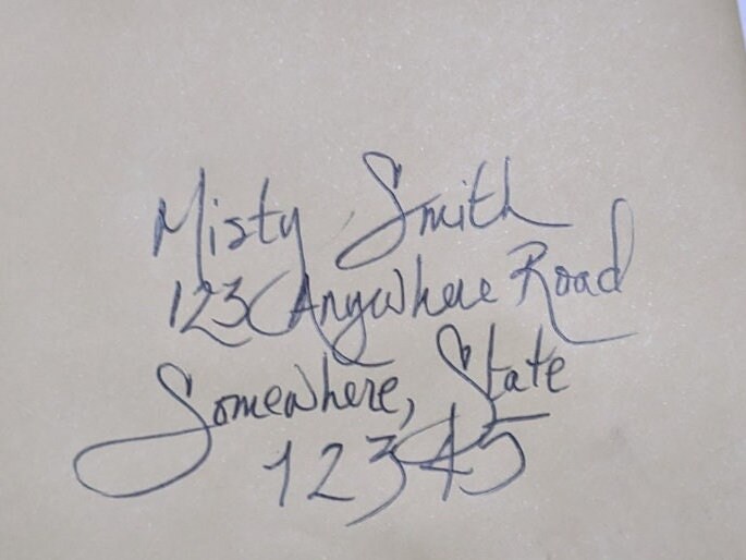 Handwritten Thank You Cards Handwritten Envelopes Included - Etsy