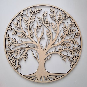 10 Tree Laser Cut Svg Files, Vector Files for Wood Laser Cutting , Svg ...