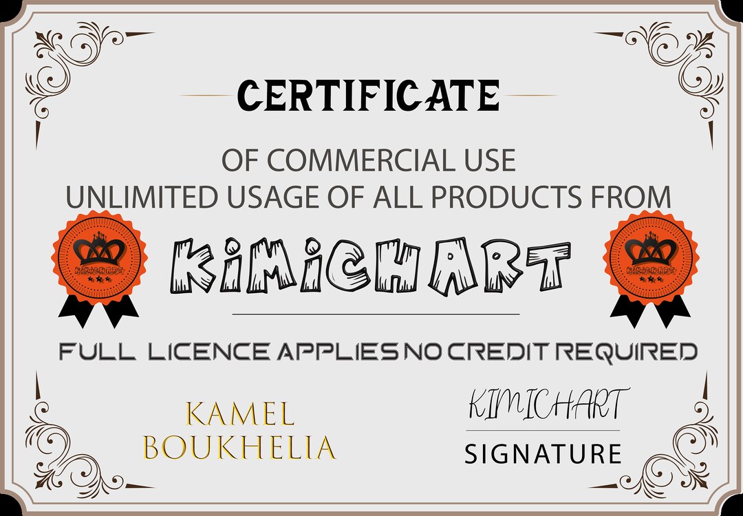 Unlimited Commercial Use License, Unlimited Usage, Applies to ALL STORE ...