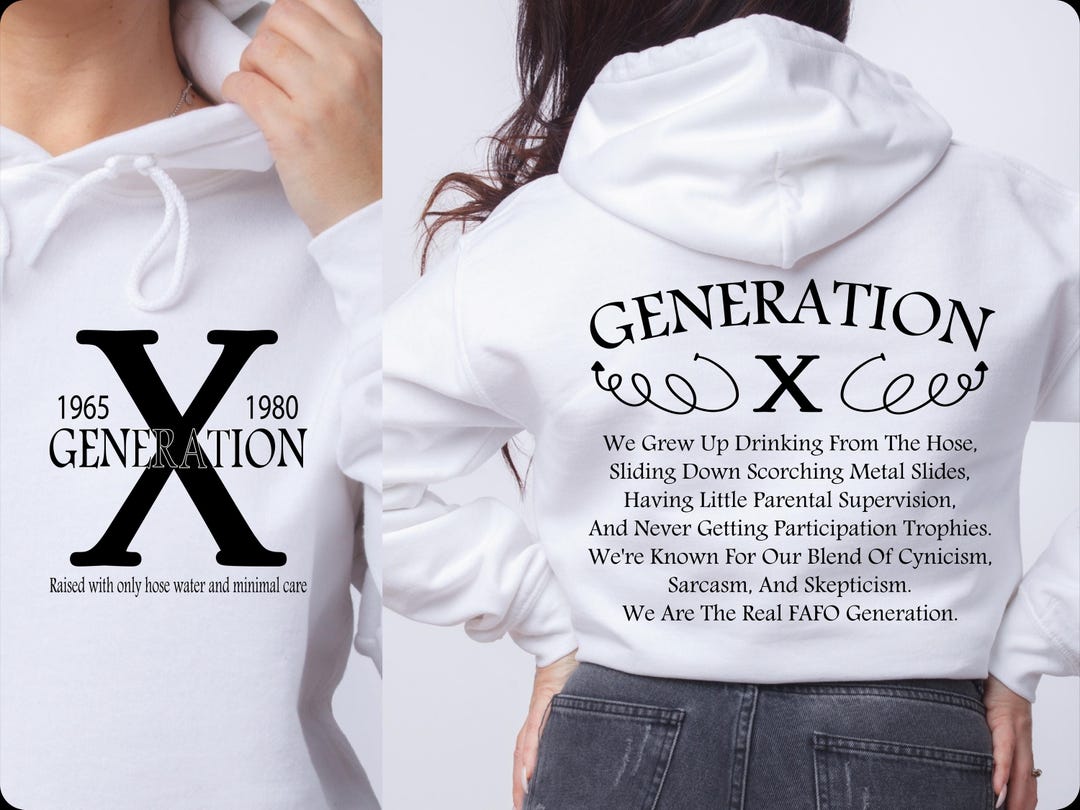 Generation X Gen Raised on Hose Water and Neglect Cricut | Sarcasm Png ...