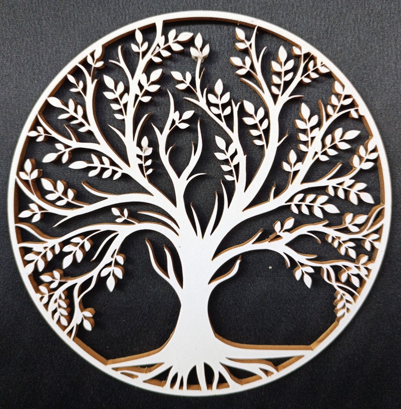 06 Tree Laser Cut Svg Files, Vector Files for Wood Laser Cutting , Svg ...