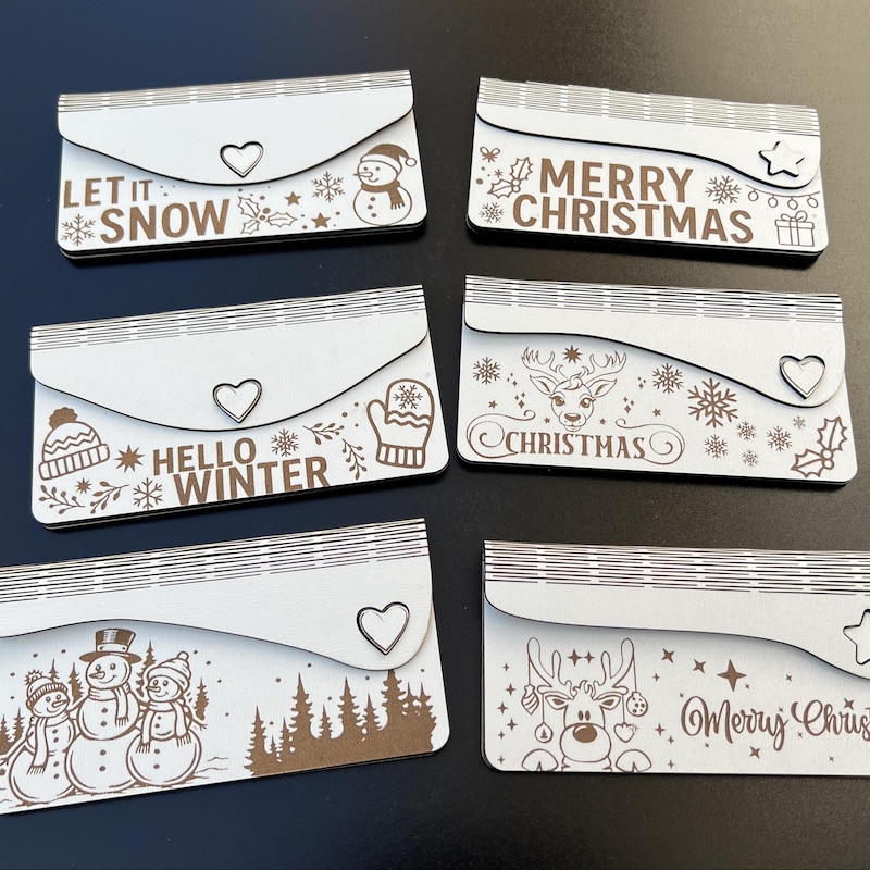 Money Box Christmas Svg - Etsy