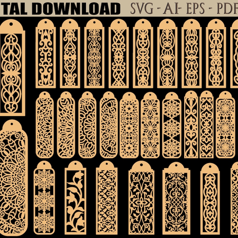 Book Laser Svg Ornaments - Etsy