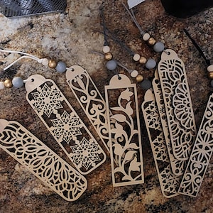 Bookmark Laser Cut, Laser Cut File, Bookmark Svg Cricut, Cutting ...