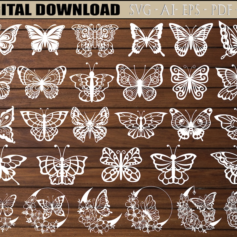 Butterfly Models - Etsy UK