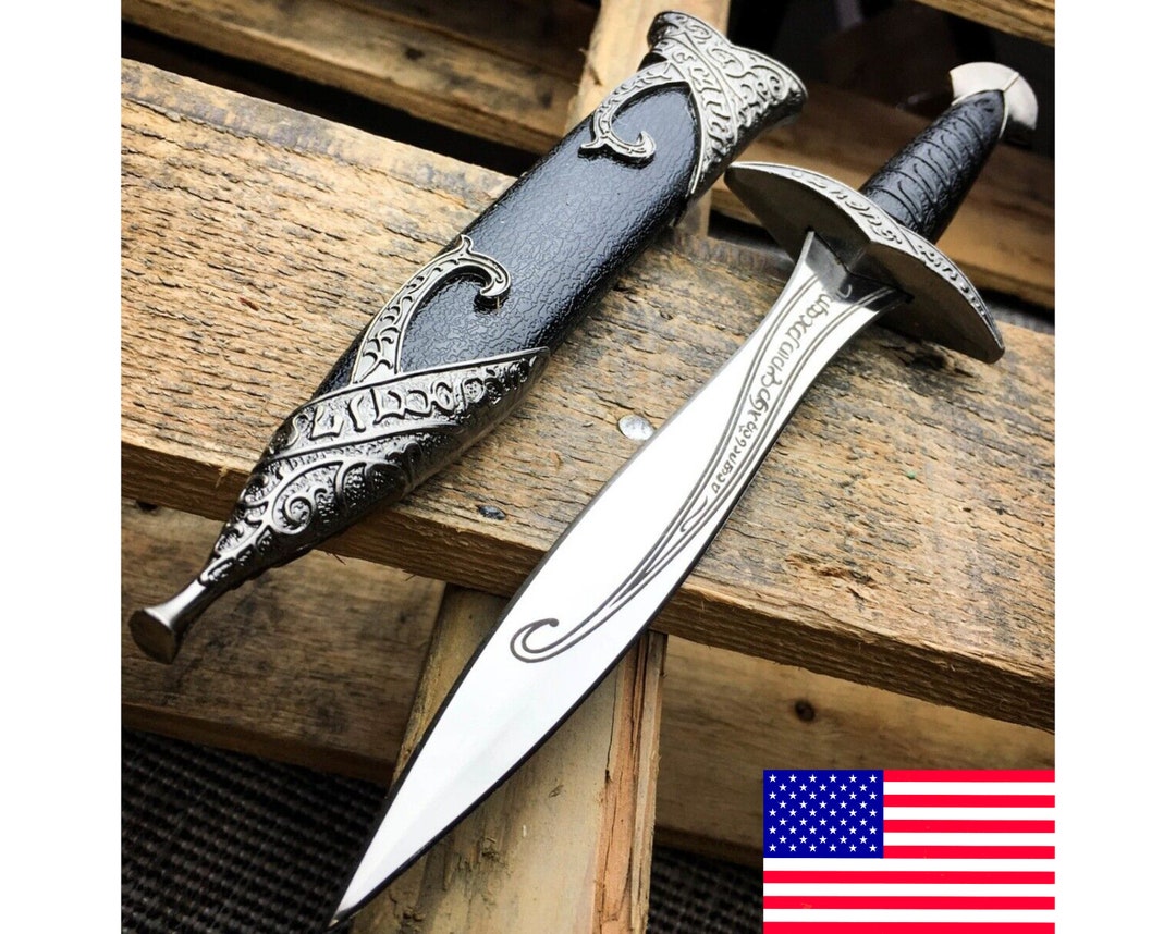 Medieval Roman Fantasy Dagger Sword Fixed Blade Collectible - Etsy