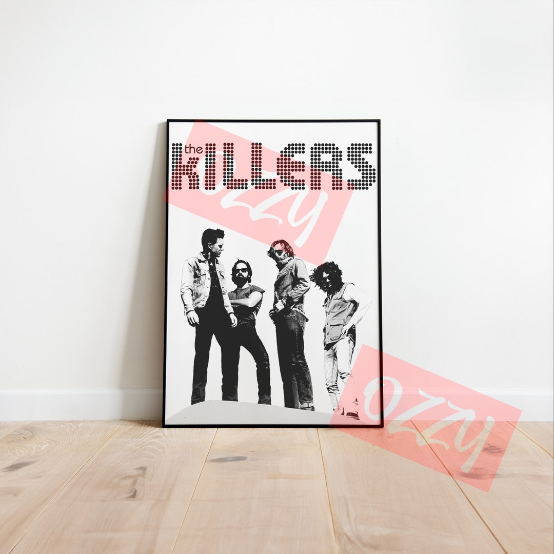 The Killers Band Poster Instant Download Printable High DPI Files - Etsy
