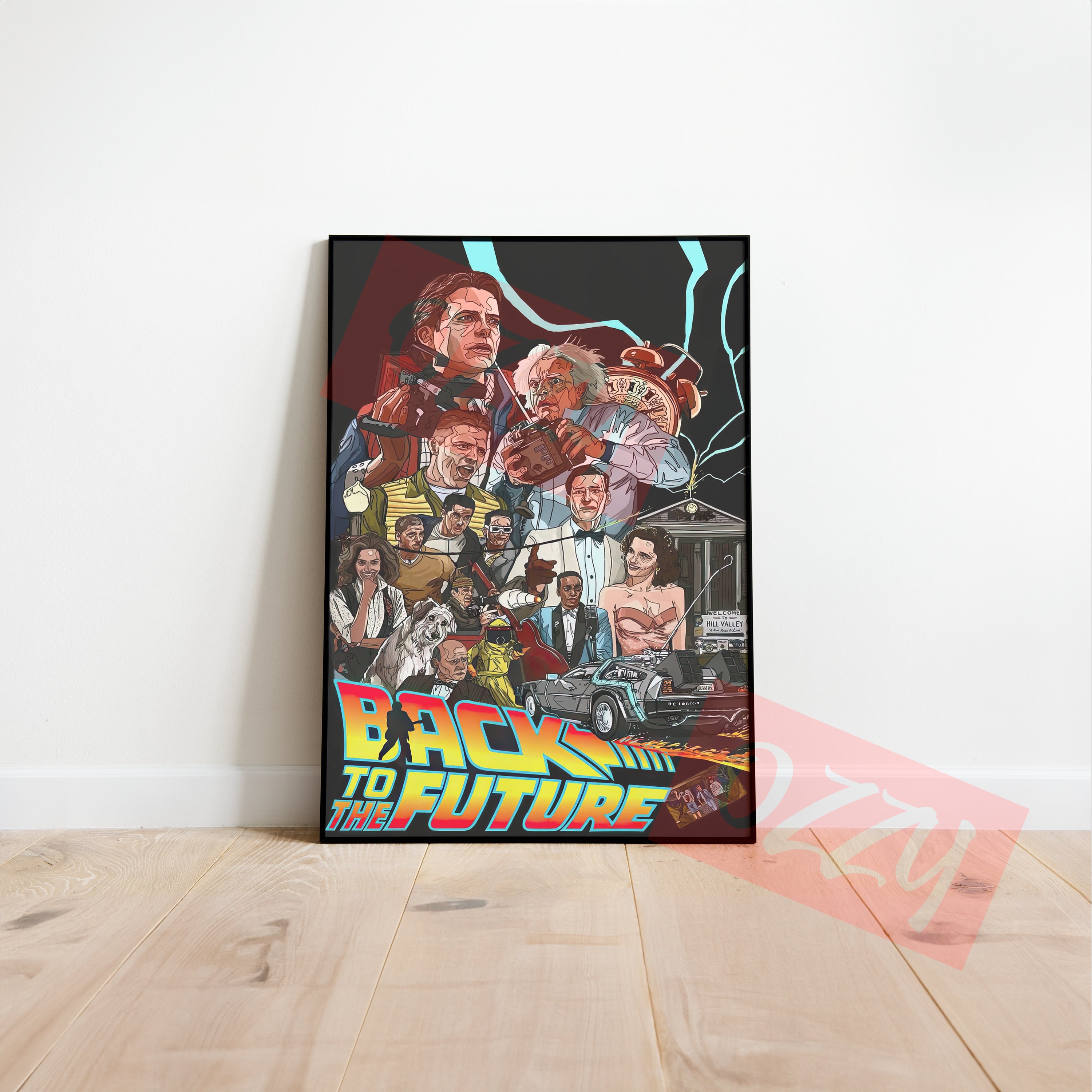 Back to the Future Poster Instant Download Printable High DPI Files - Etsy