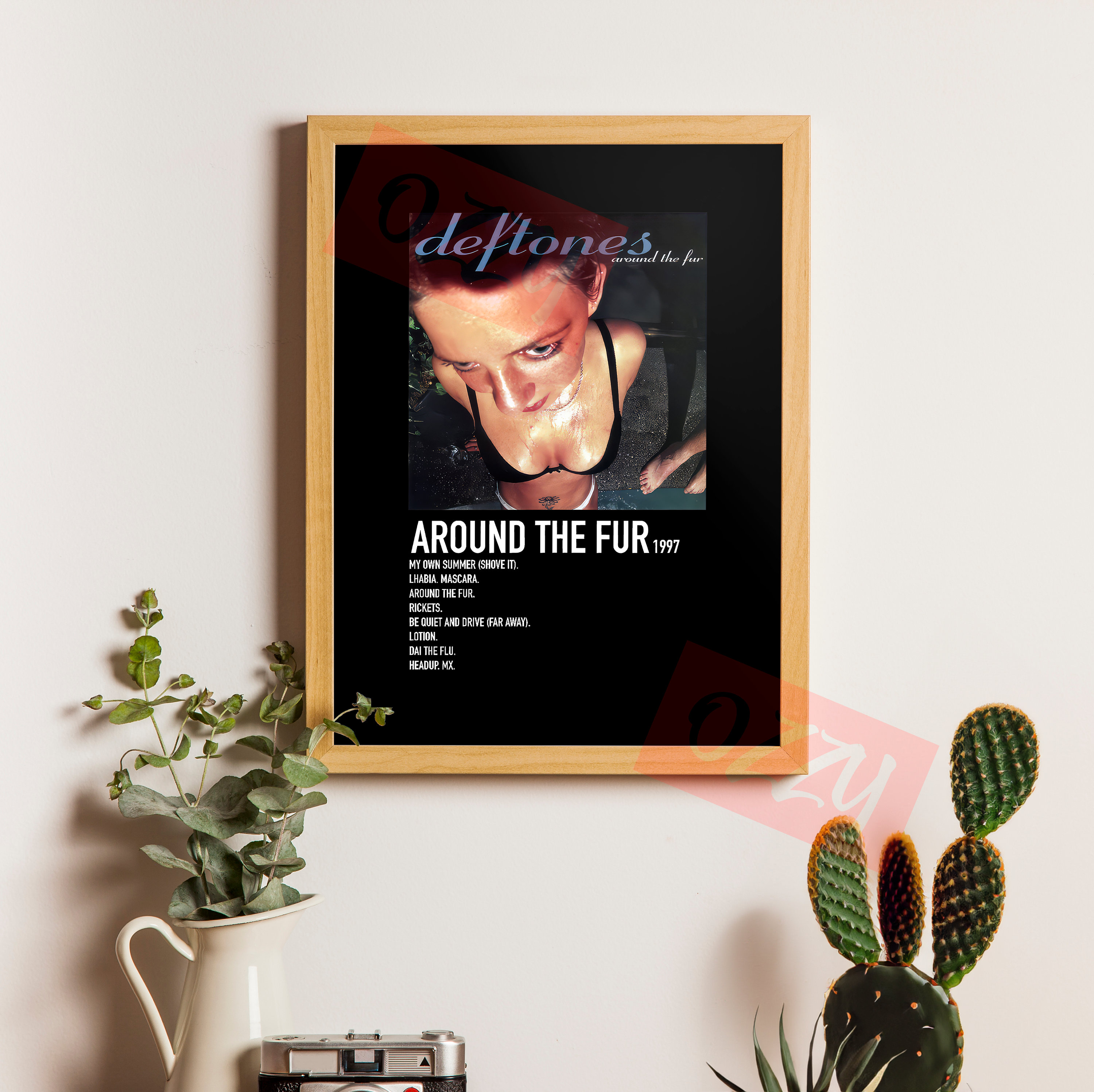 Deftones Around the Fur Album Poster Instant Download High DPI - Etsy