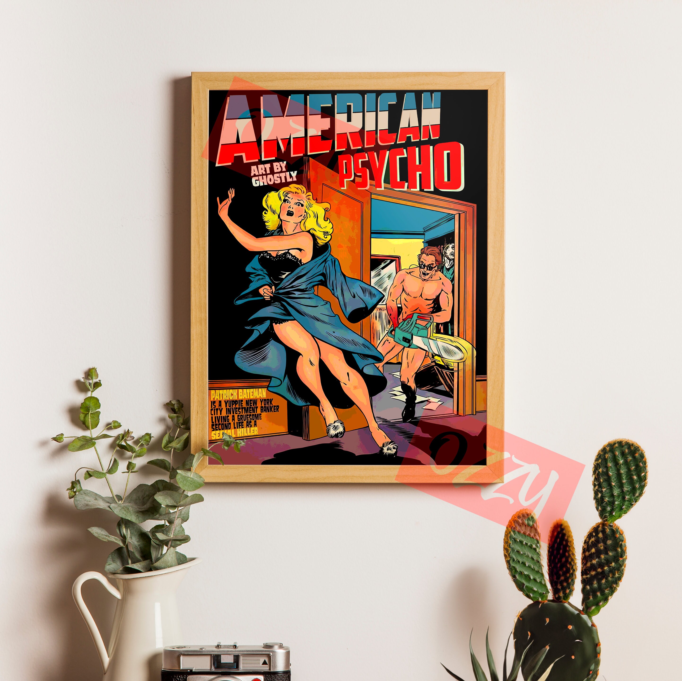 American Psycho Poster Instant Download Printable High DPI Files - Etsy