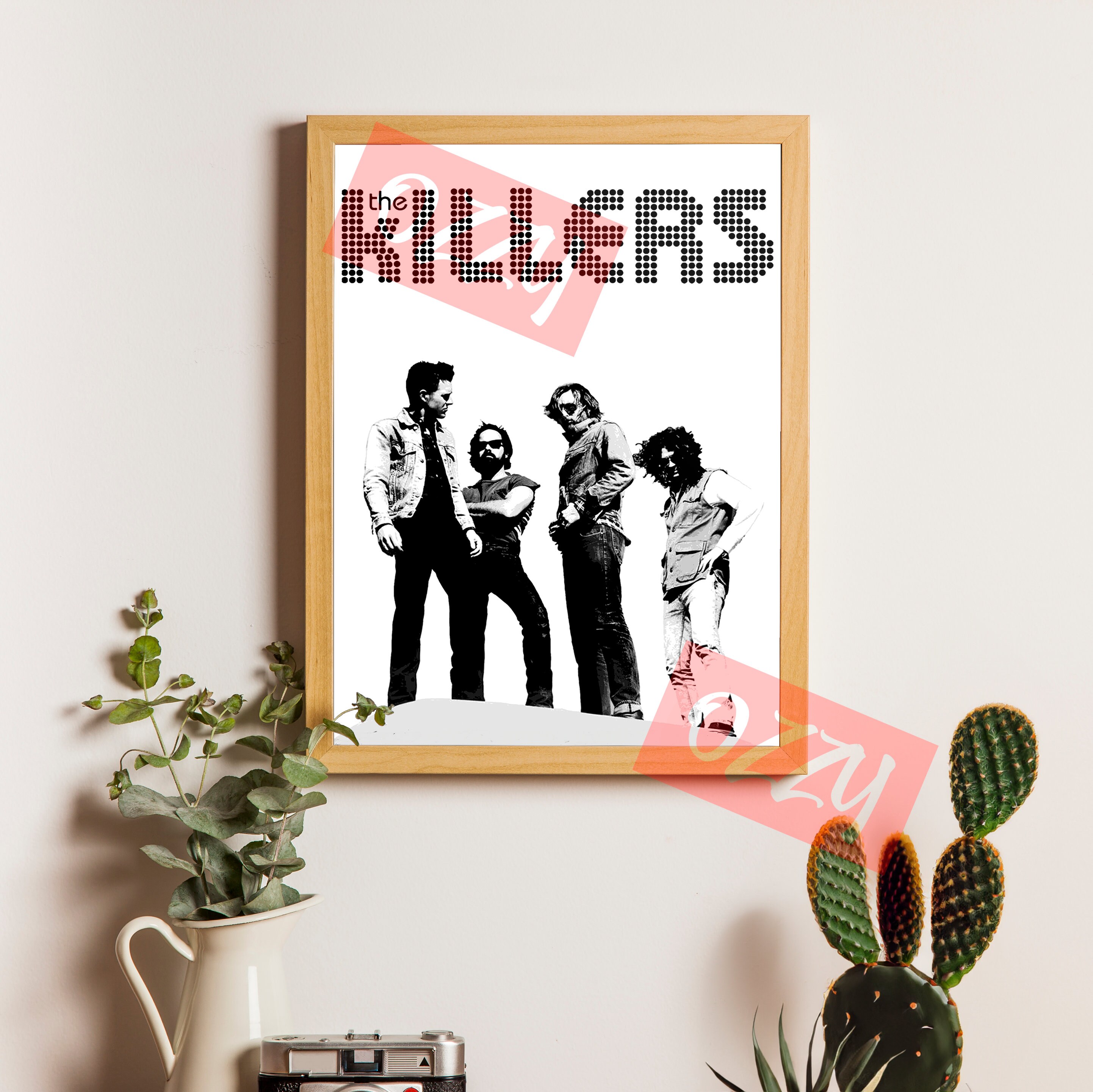 The Killers Band Poster Instant Download Printable High DPI Files - Etsy
