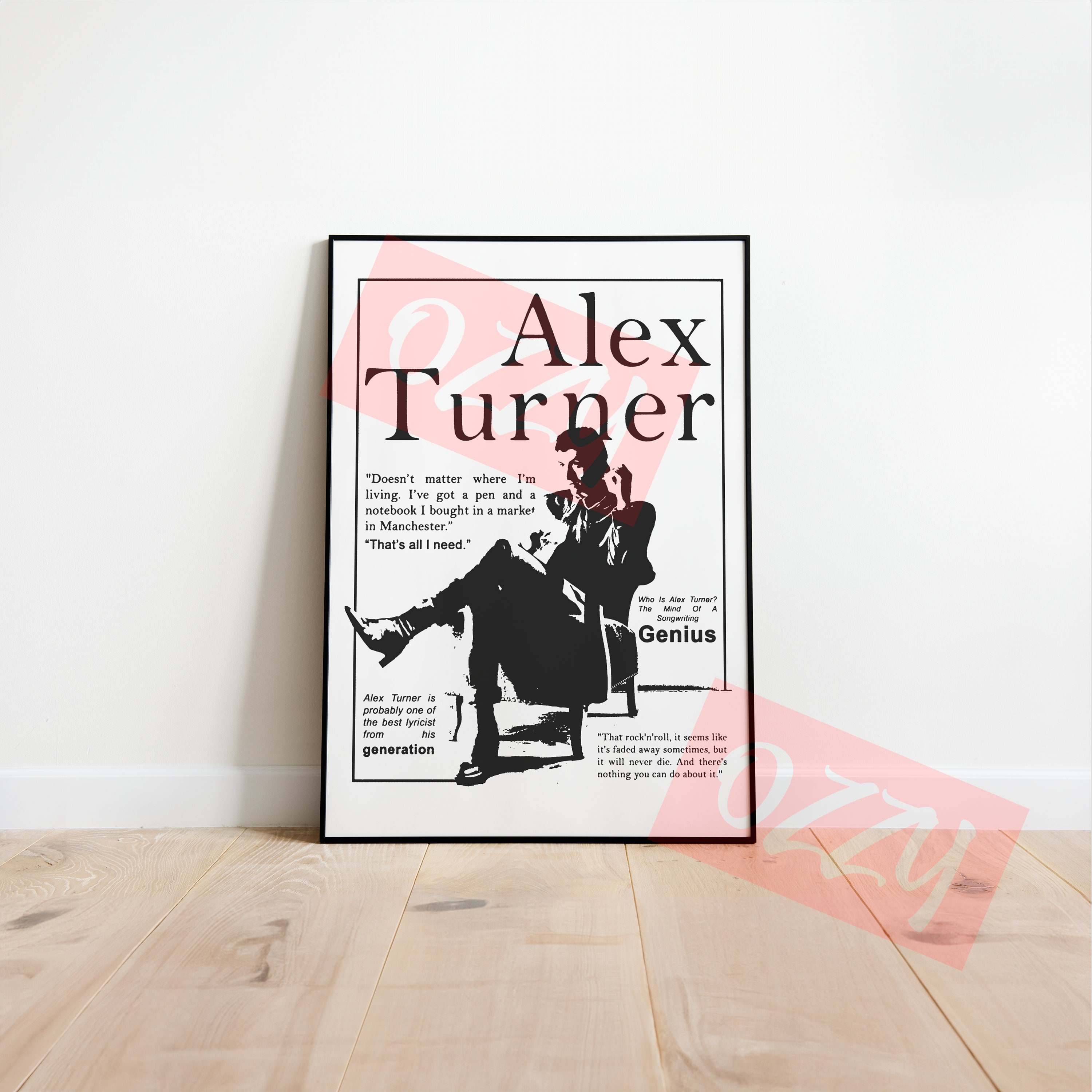 Alex Turner Poster Instant Download Printable High DPI Files - Etsy