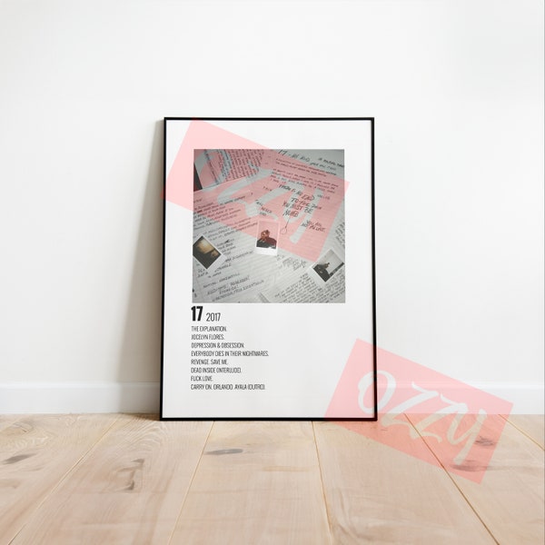 Xxxtentacion Album Poster Etsy 6955