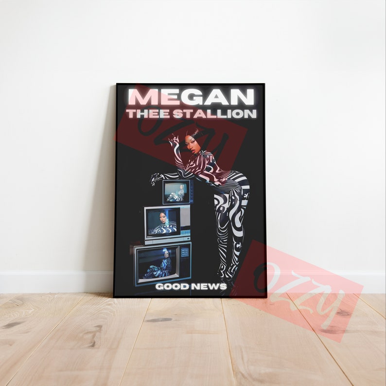 Megan Thee Stallion Poster Instant Download Printable High DPI Files - Etsy