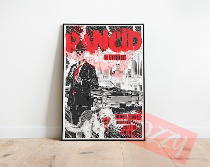 Rancid Band Poster Instant Download Printable High DPI Files - Etsy
