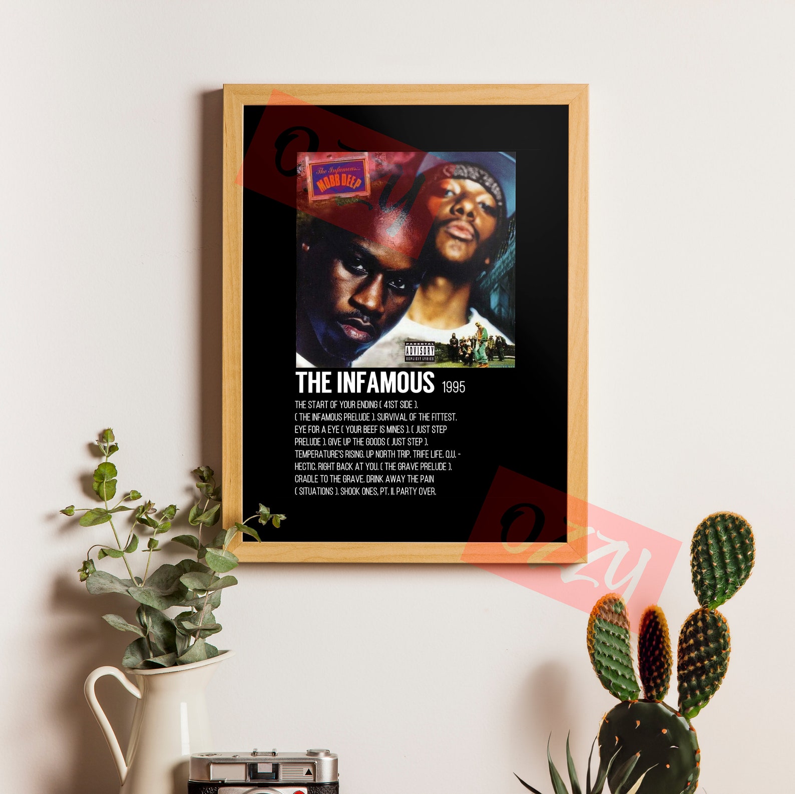 Mobb Deep the Infamous Album Poster Instant Download High DPI Files - Etsy