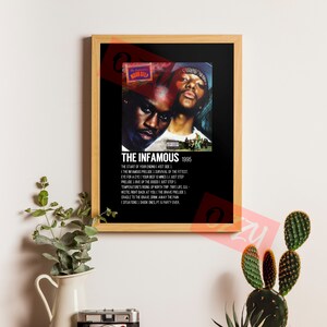 Mobb Deep the Infamous Album Poster Instant Download High DPI Files - Etsy