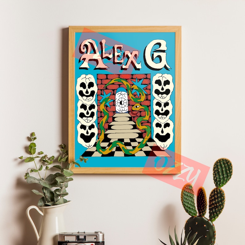 Alex G Poster Instant Download Printable High DPI Files - Etsy