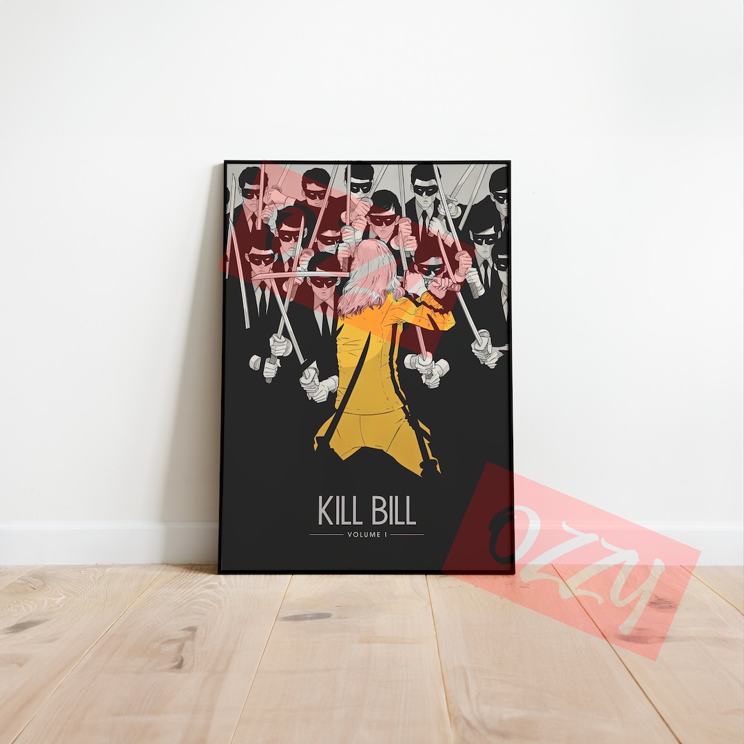 Kill Bill Volume 1 Poster Instant Download High DPI Files - Etsy
