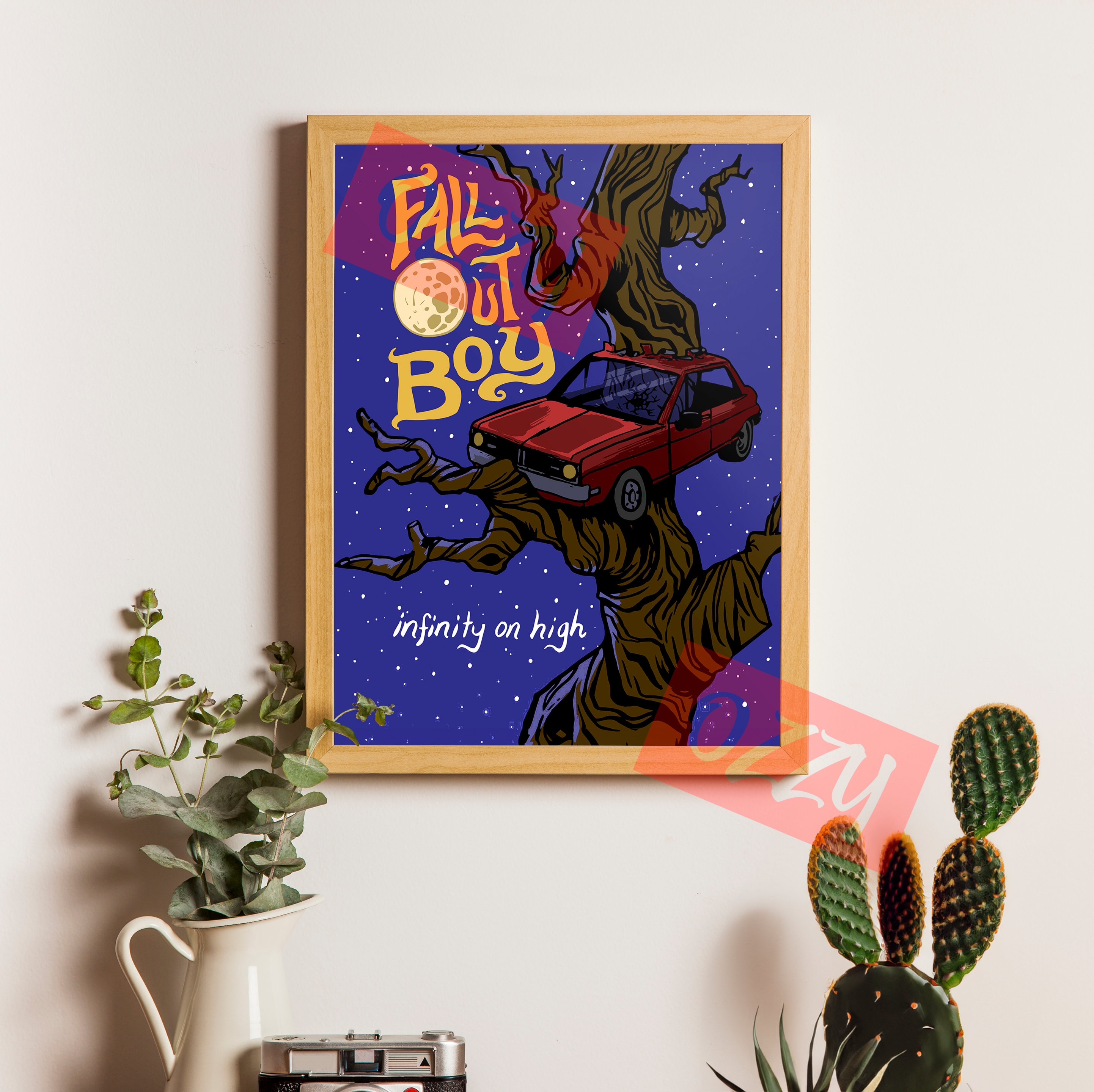 Fall Out Boy Poster Instant Download Printable High DPI Files - Etsy ...