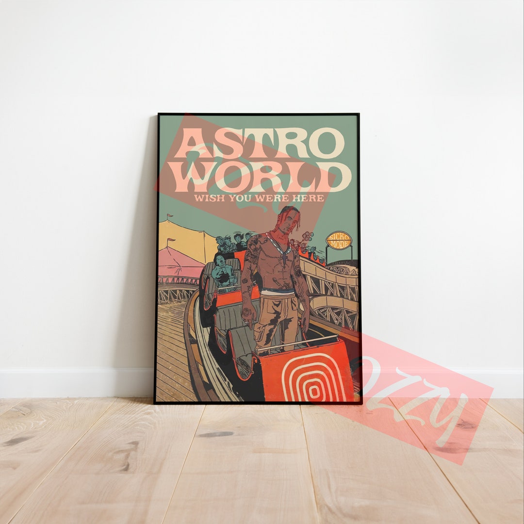 Travis Scott Astroworld Poster Instant Download High DPI Files - Etsy UK