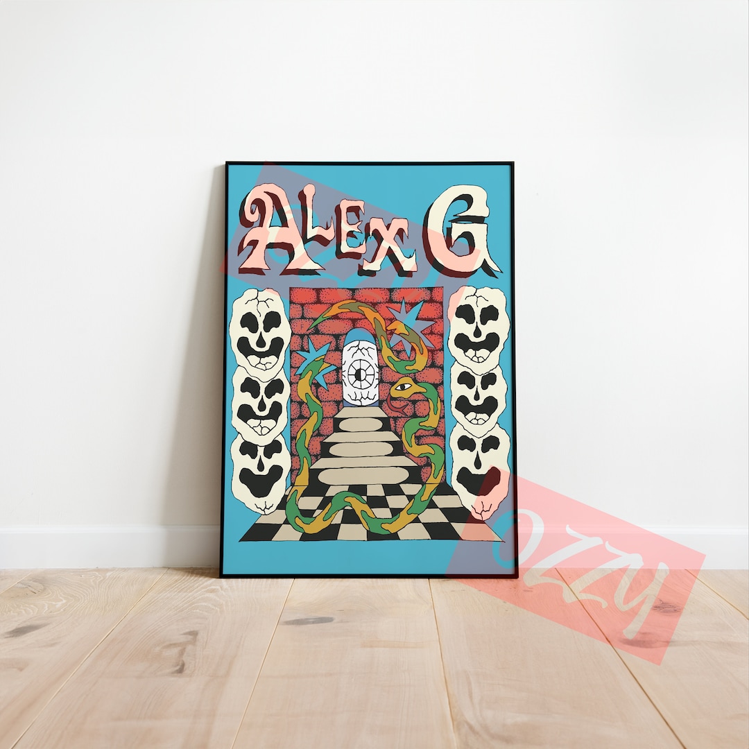 Alex G Poster Instant Download Printable High DPI Files - Etsy