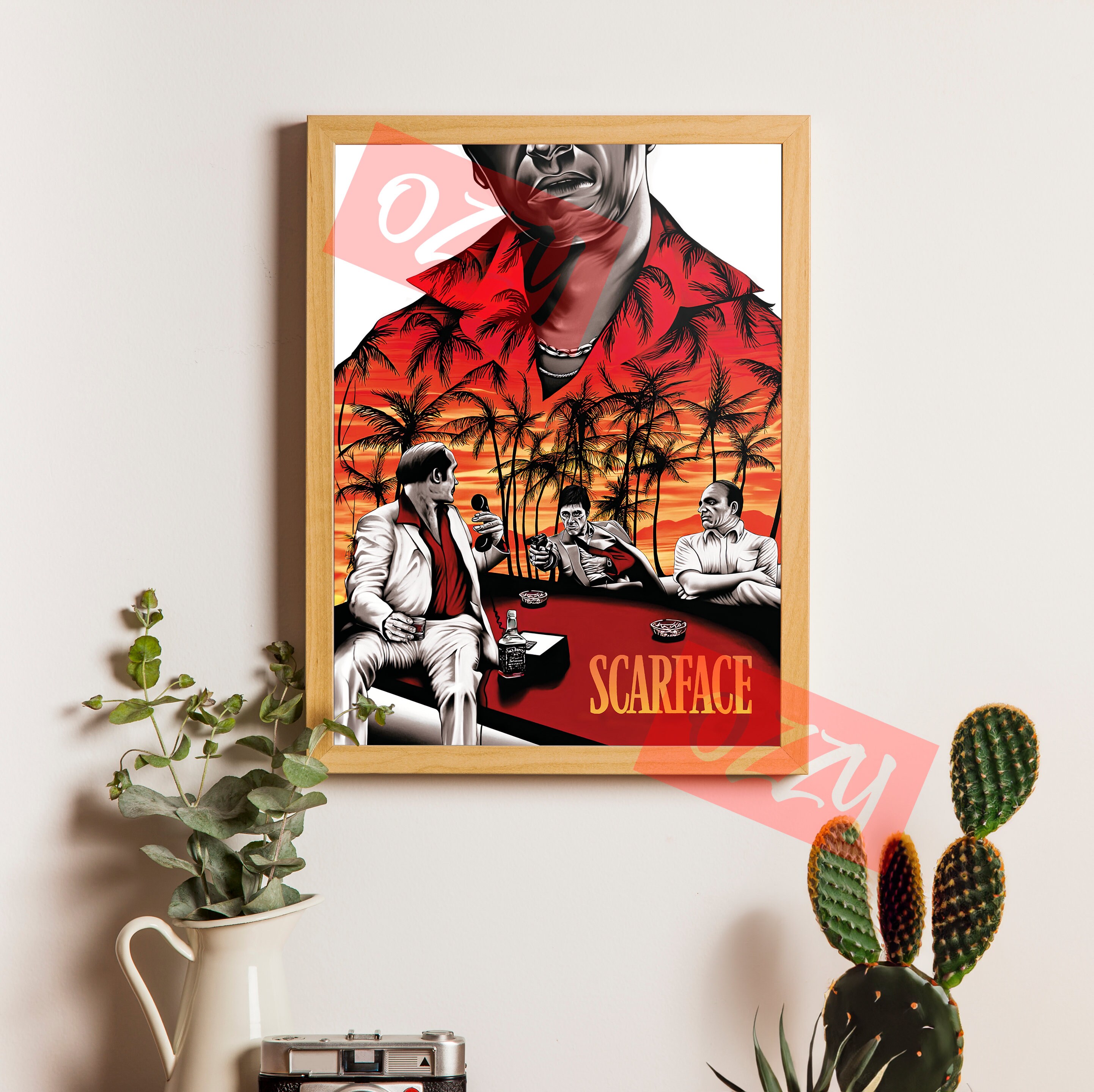 Scarface Poster Instant Download Printable High DPI Files - Etsy